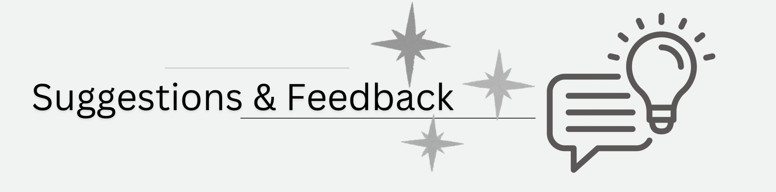 Suggestions & Feedback - Society of Art